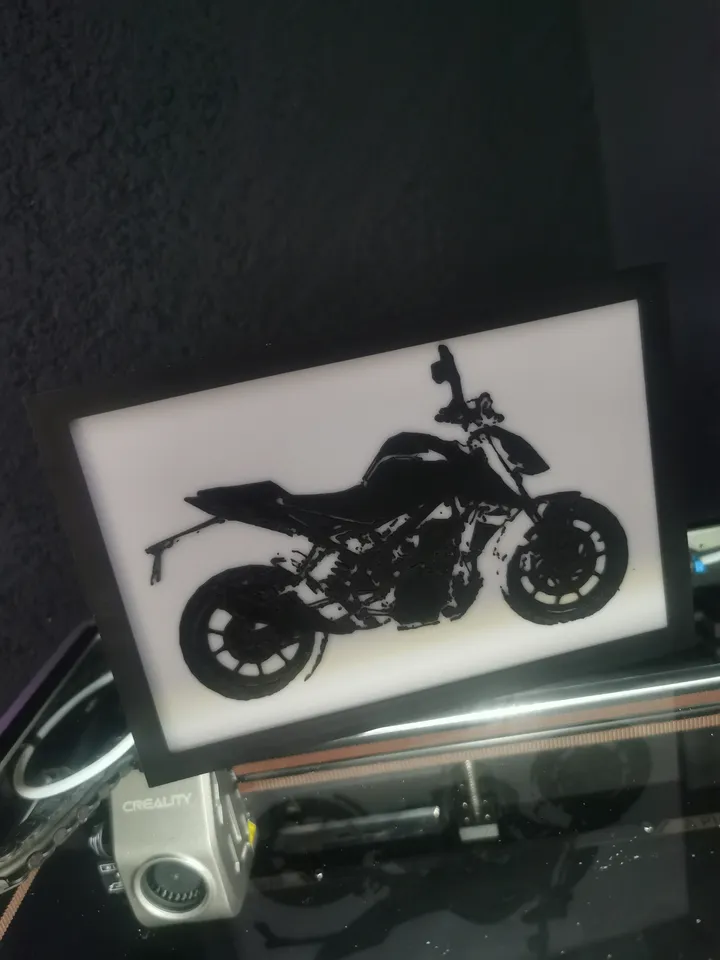 Lightbox KTM Duke by KevIn SLiqZ | Download free STL model | Printables.com