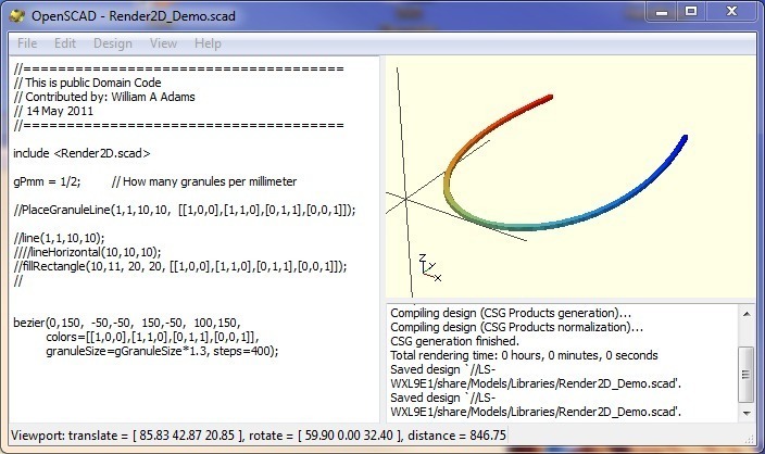 Granules in OpenScad by williamaadams | Download free STL model ...