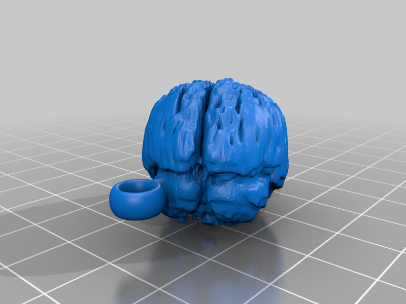 Brain keychain por fabio | Descargar modelo STL gratuito | Printables.com