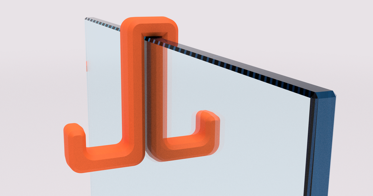 Universal parametric double sided hook by Chevdor | Download free STL model | Printables.com