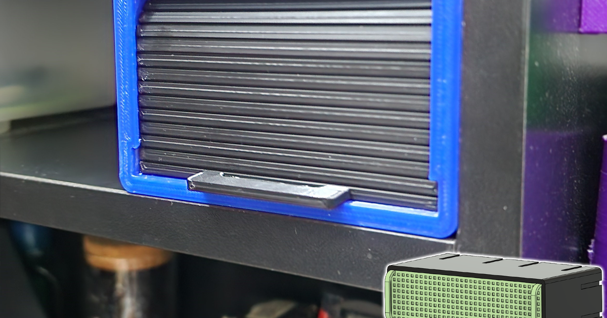 (Stackable Series) - Shutter Box by TriDee Design | Download free STL ...