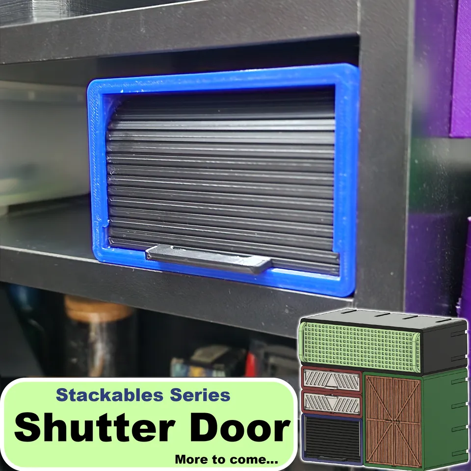 (Stackable Series) - Shutter Box by TriDee Design | Download free STL ...