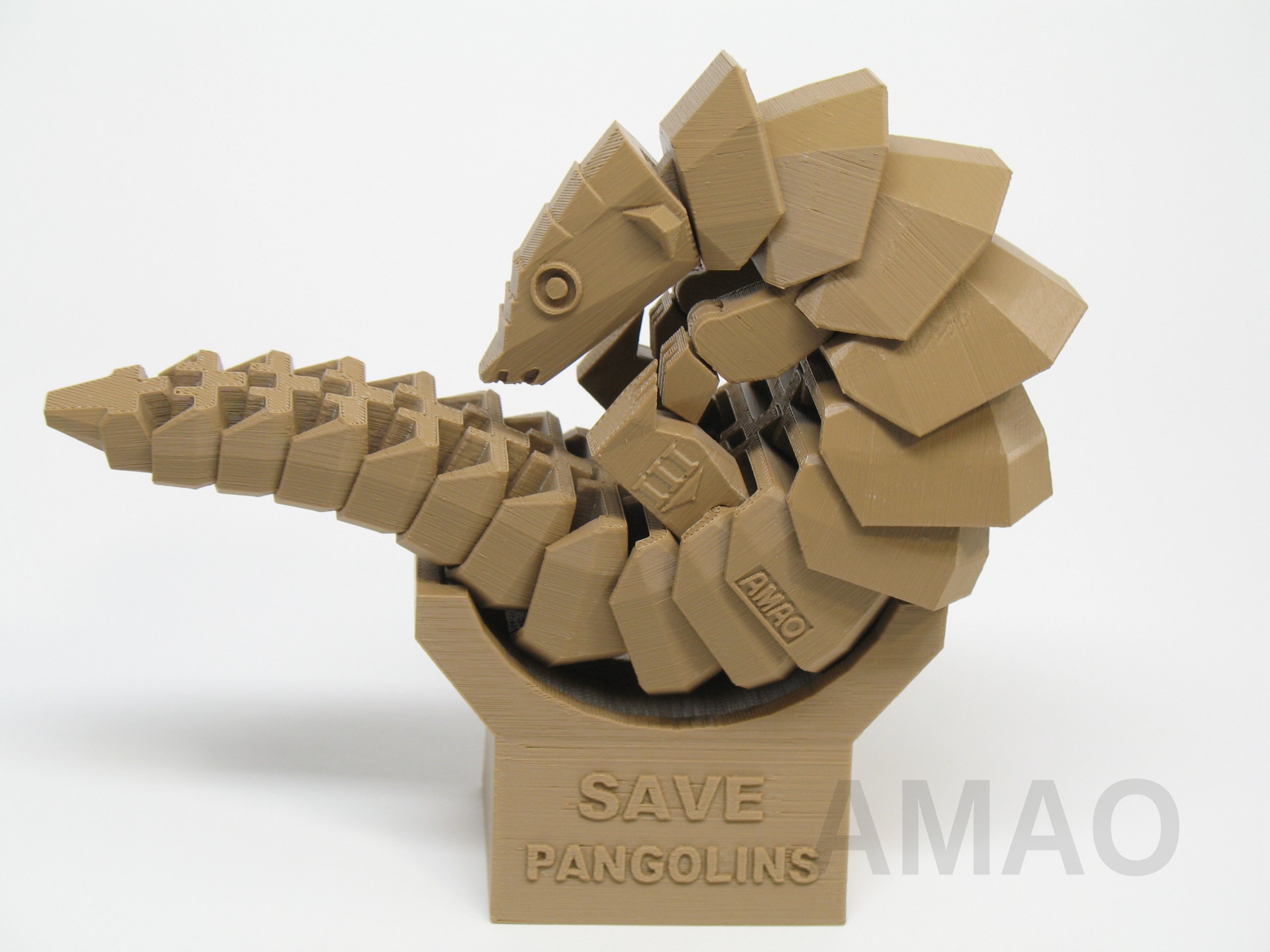 pangolin articulated by Reset | Download free STL model | Printables.com