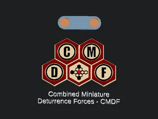 CMDF Badge by Vendicar Decarian | Download free STL model | Printables.com
