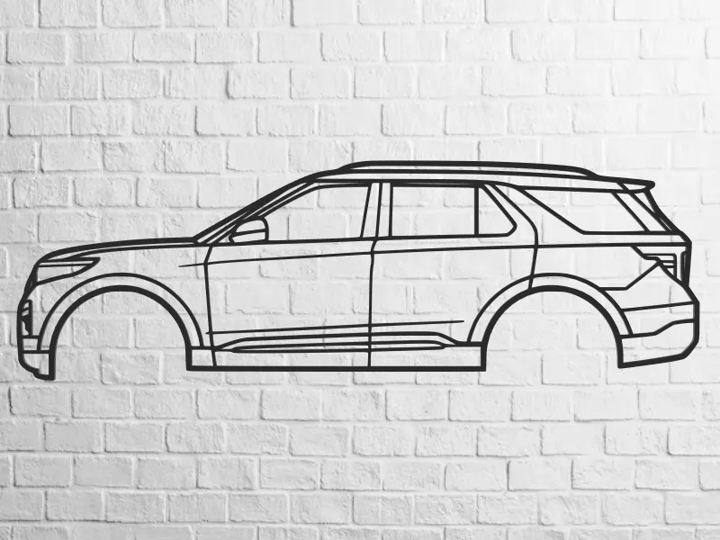 2020+ Ford Explorer 2D art by FinnKje | Download free STL model ...