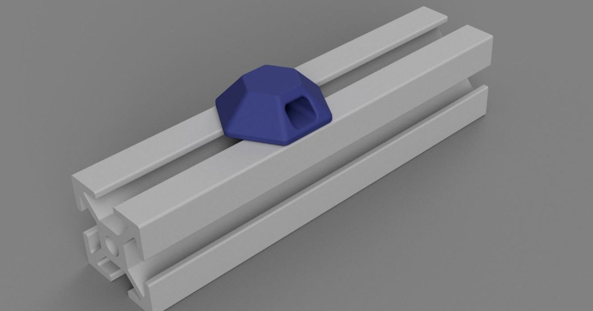 2020 Aluminium HEX T slot twist in Zip-Tie Mount - Supporto per ...
