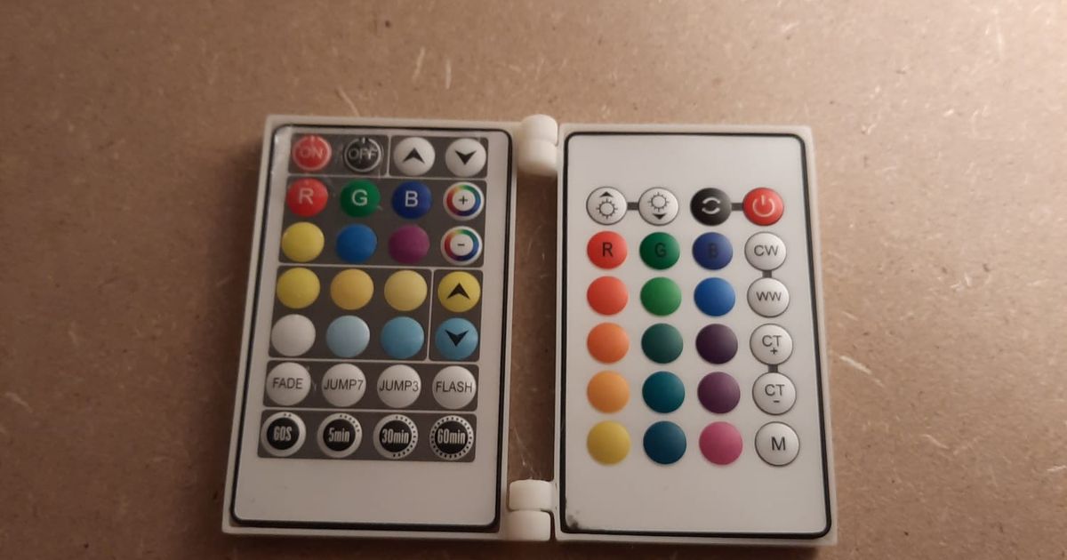 LSC Smart Remotes Hinge holders by Joris Mooij | Download free STL ...