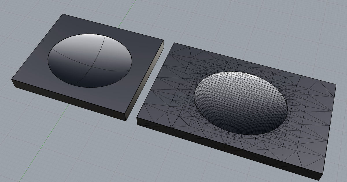 rectangular plate with ellipsoidal recess by Anna S-R | Download free ...