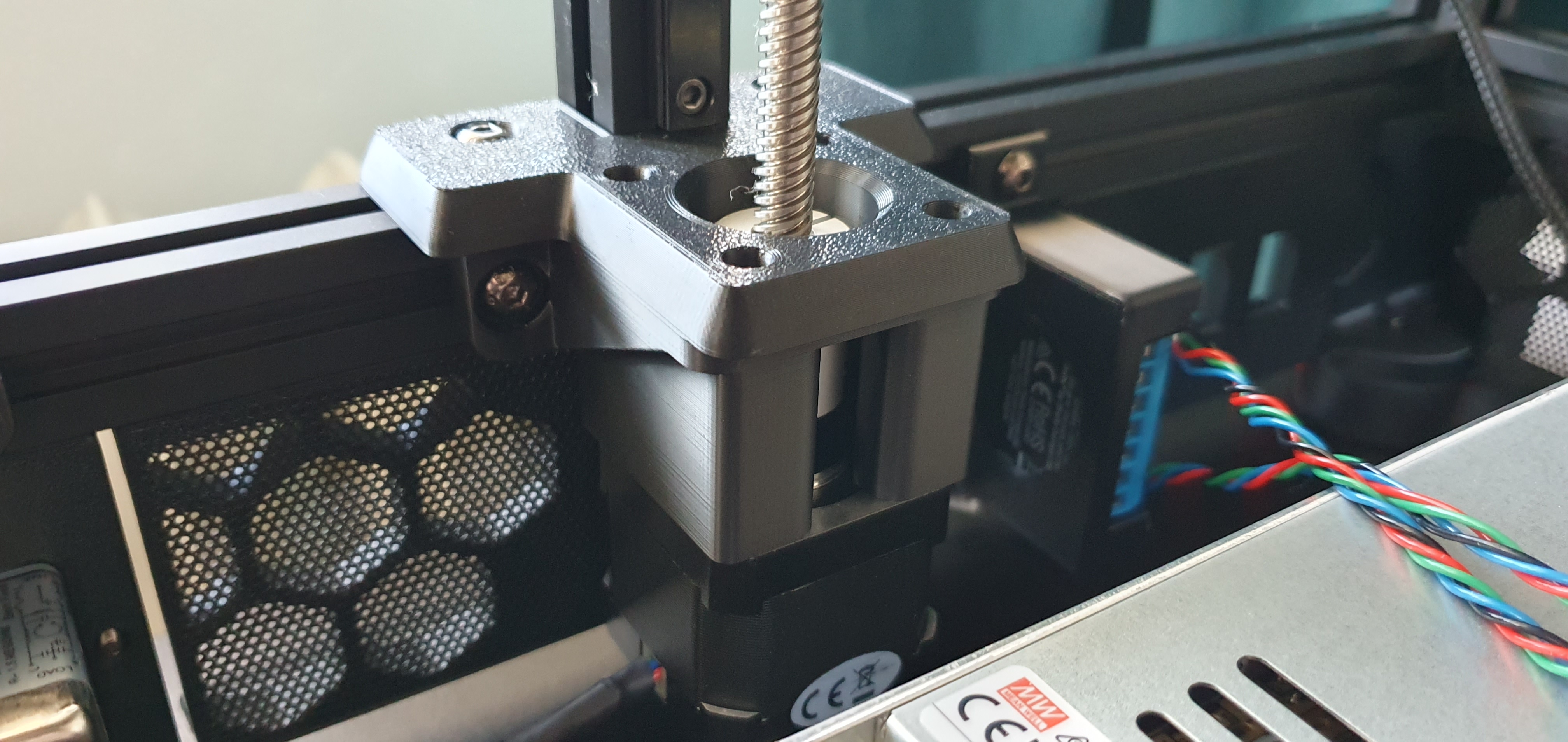 Voron Trident Inverted Electronics Z Motor Mounts (motors w/ couplers ...