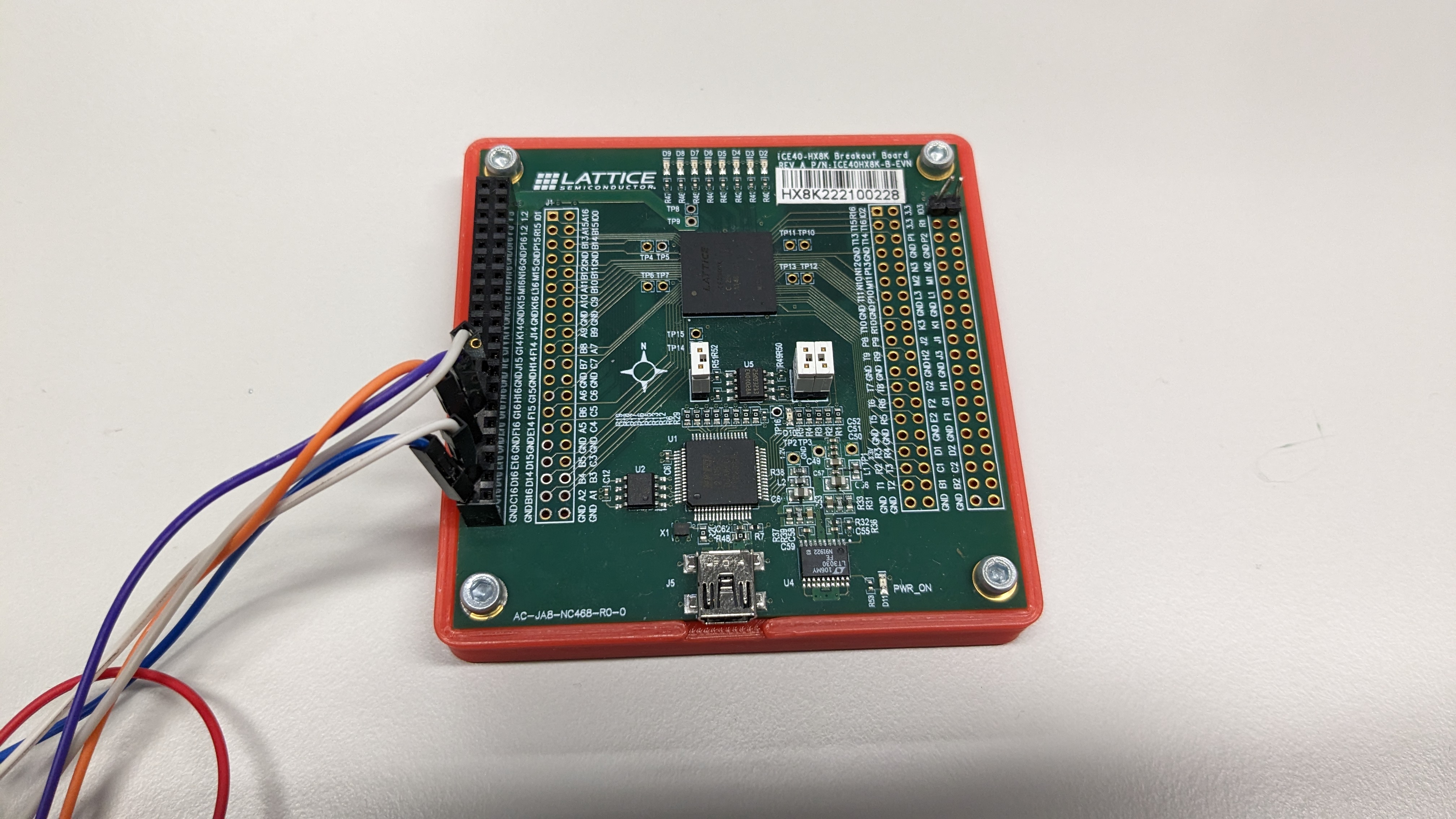 Simple Lattice iCE40-HX8K Case by crasbe | Download free STL model | Printables.com