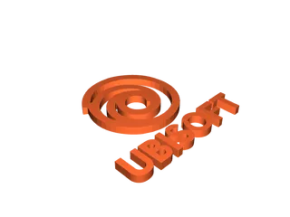Ubisoft logo by tubi | Download free STL model | Printables.com