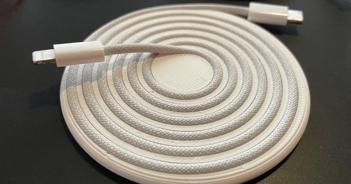 Cable storage disc by ouweRammer | Download free STL model | Printables.com