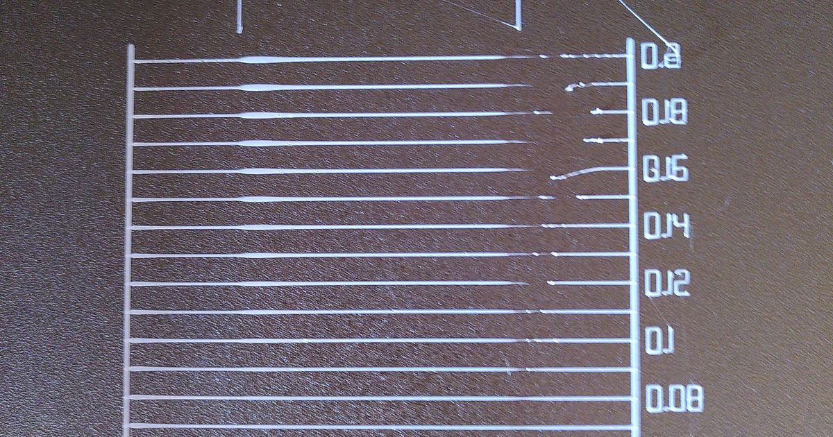 Linear / Pressure Advance test von Matthias U | Kostenloses STL-Modell ...