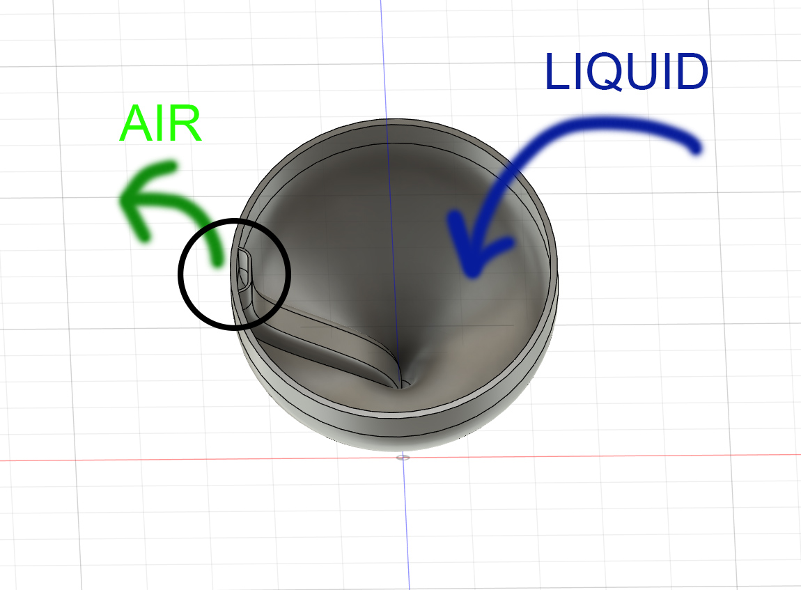 Funnel with faster air removal by Dreigas | Download free STL model ...