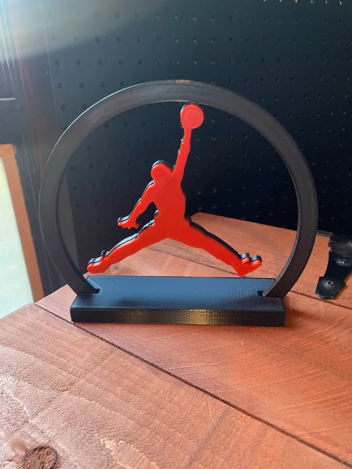 Jordan "Jumpman" Logo Desk Sign by Evander1033 | Download free STL ...