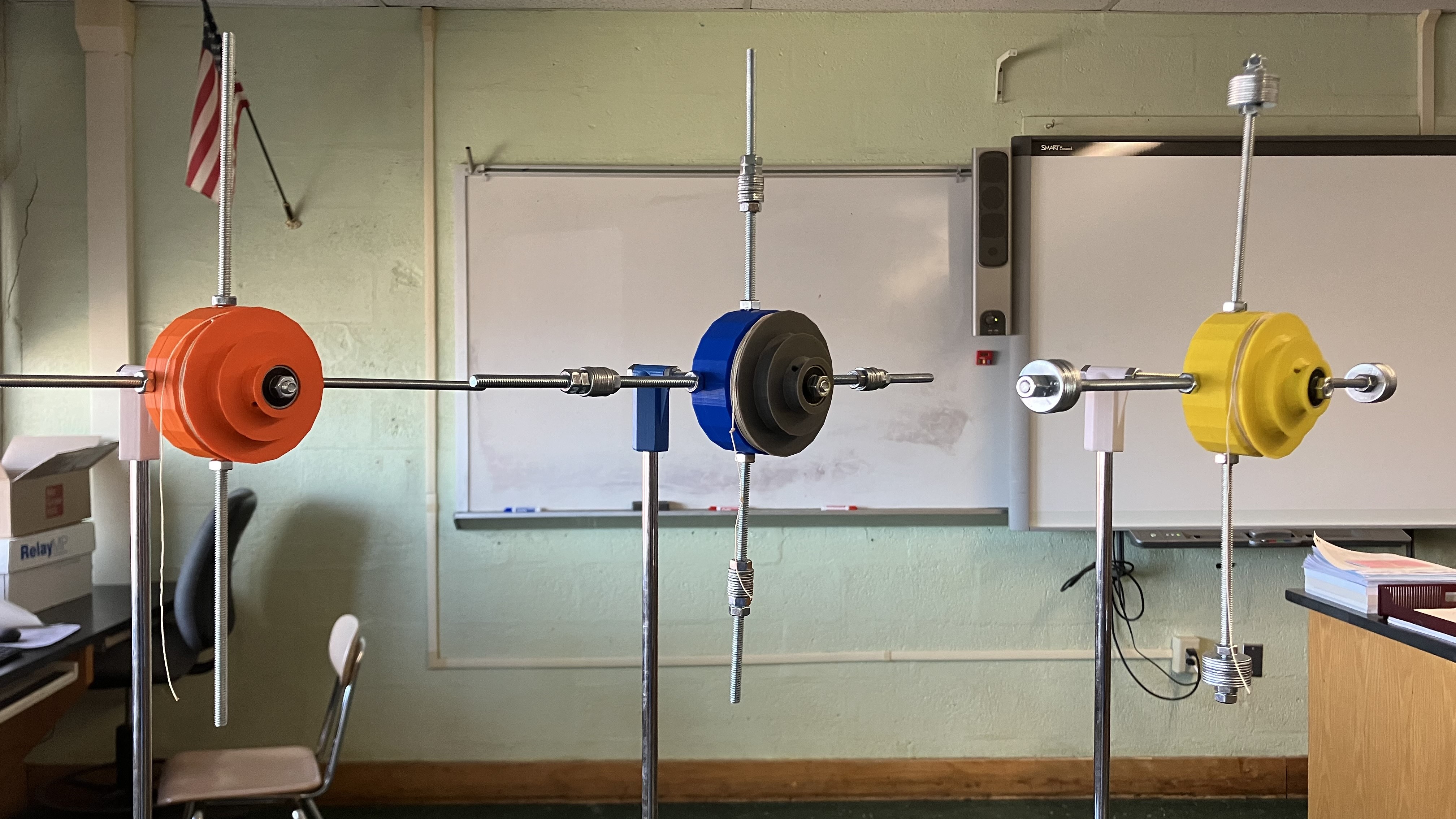 Rotational Moment Of Inertia Apparatus By Tjl Download Free Stl Model