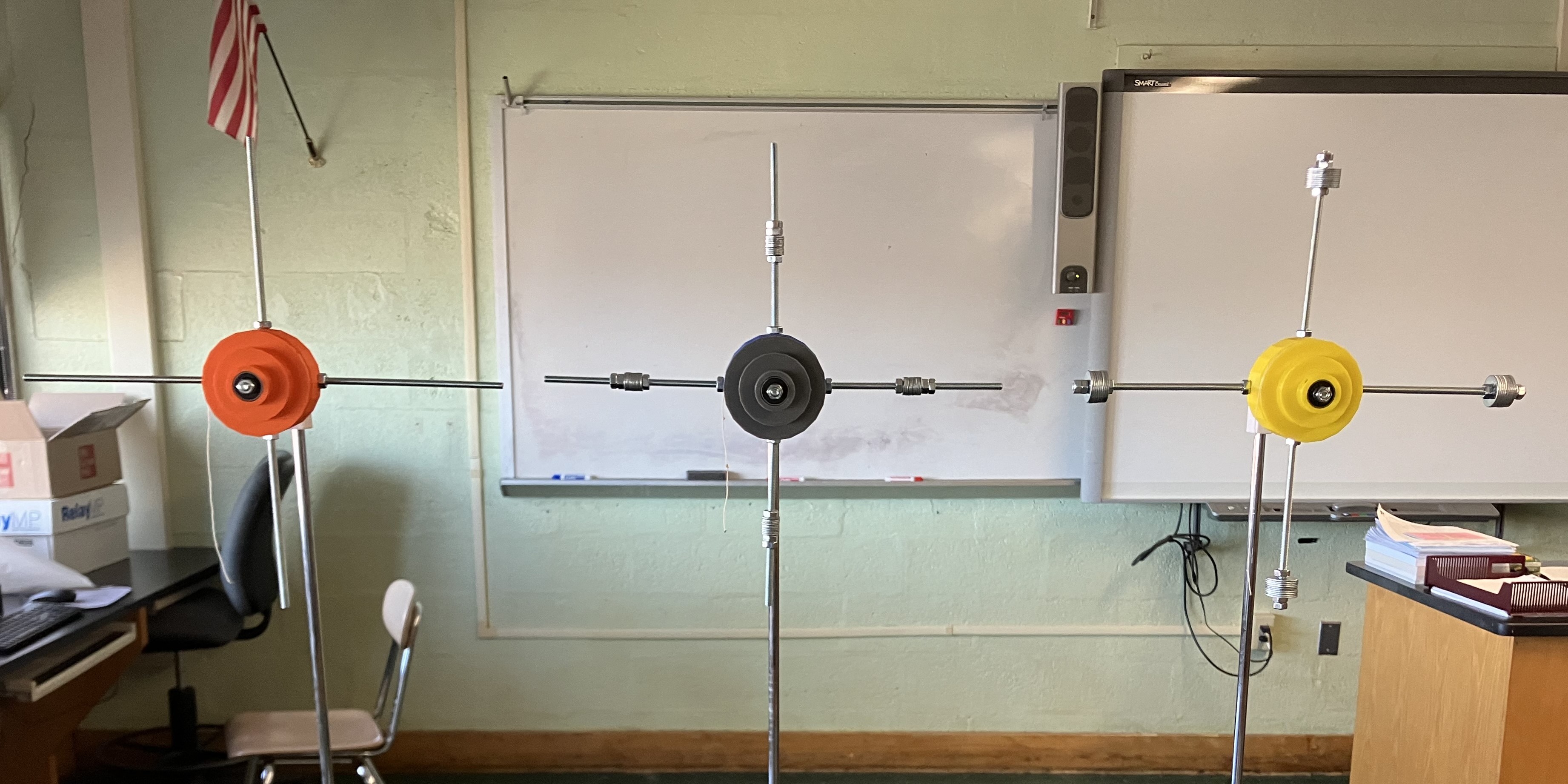 Rotational Moment of Inertia Apparatus by TJL | Download free STL model ...