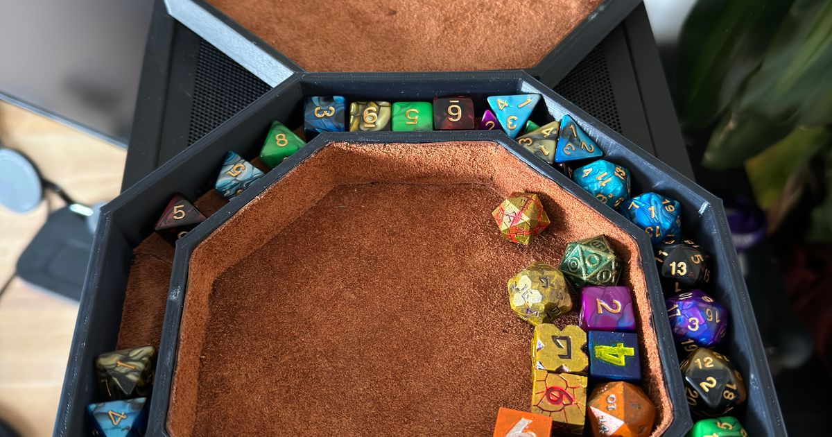 DnD Dice Tray by Andreas Bauditz | Download free STL model | Printables.com