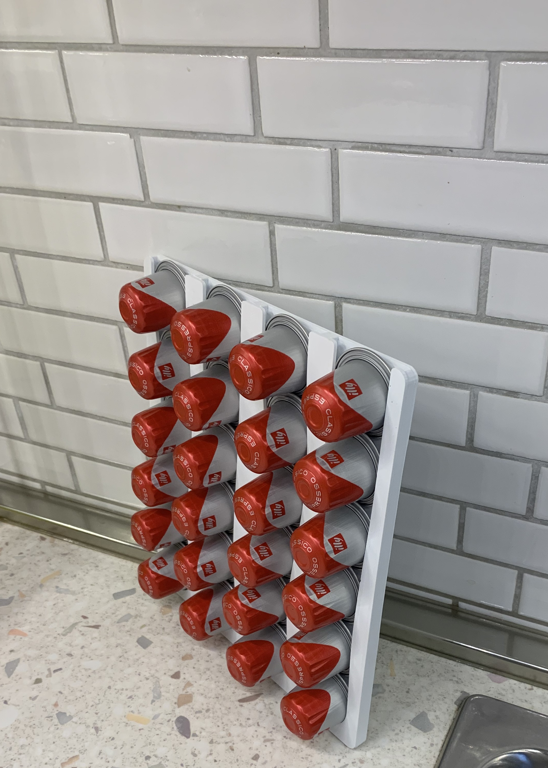 Nespresso capsules holder by giammy_m | Download free STL model ...