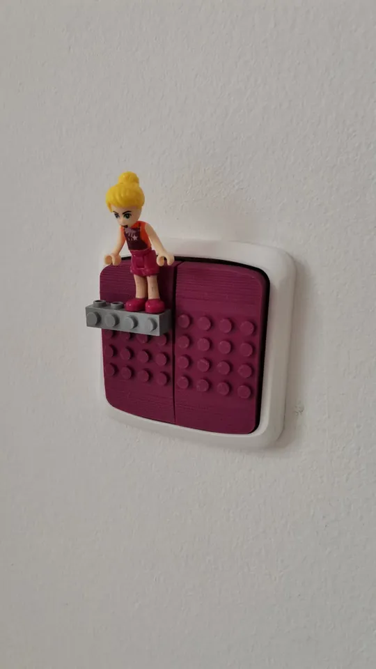 Lego vypínač - Lego switch by Jarda | Download free STL model ...