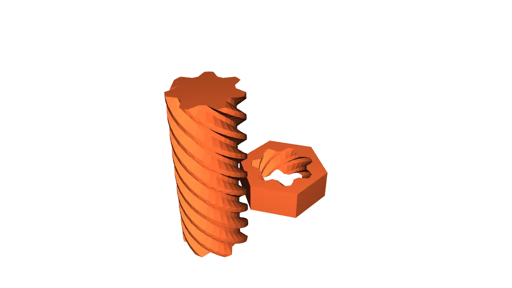 Fidget Toy - Screw by B4stinator | Download free STL model | Printables.com