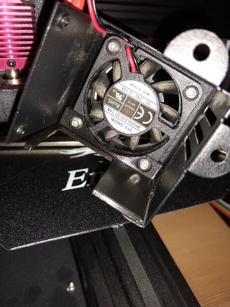 Ender 3 cold end fan partition wall von Cancerix1700 | Kostenloses STL ...