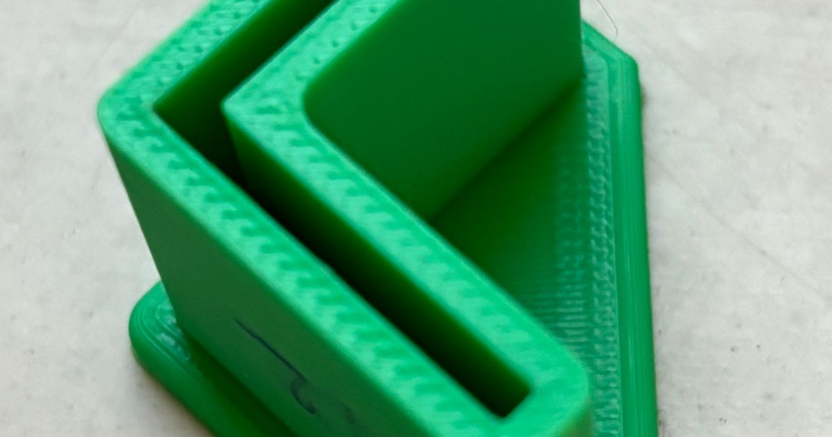 Angle profile (l-shape) end cap by AnnoMeNuehm | Download free STL ...