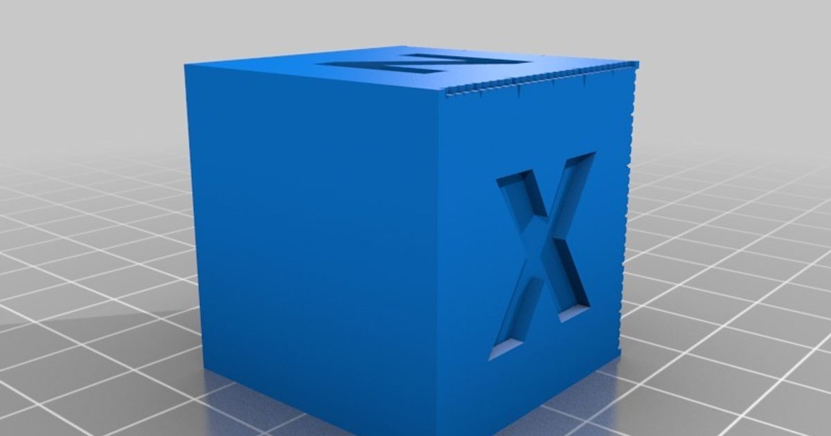 test cube 30mm autorstwa Steve | Pobierz darmowy model STL | Printables.com