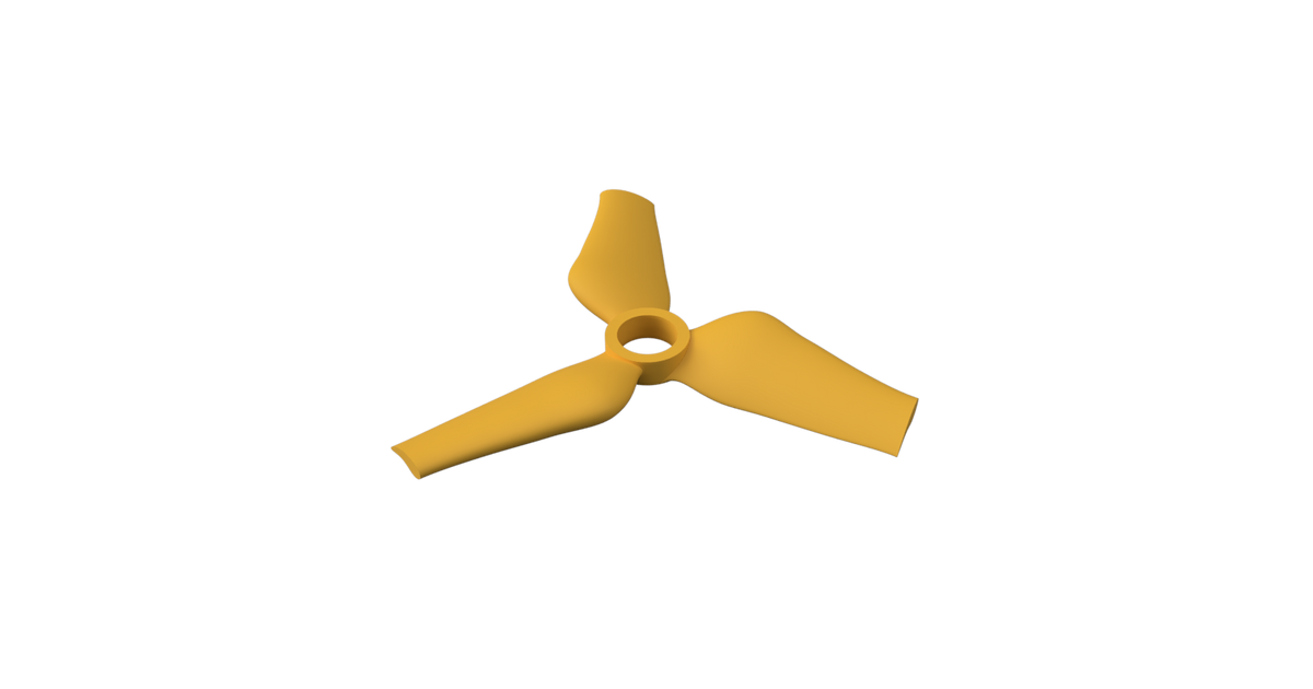 Air plane Propeller by Damia_nos | Download free STL model | Printables.com