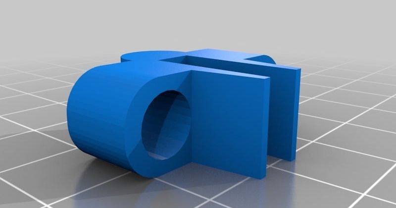 6mm tube holder for aquarium edge by Mats Zander | Download free STL ...