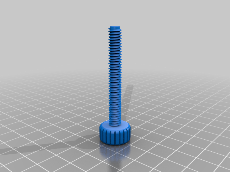 Longer screw for larger phones by bud1776 | Download free STL model ...