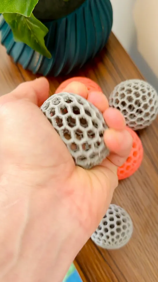 Squishy Fidget Stress Balls by JAMakes | Download free STL model ...