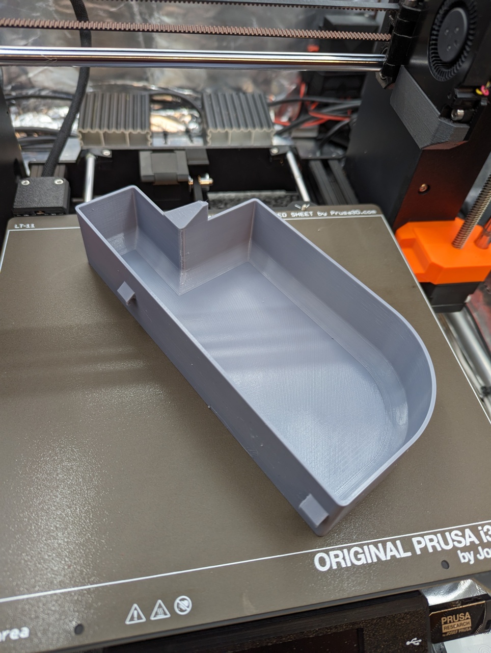 Prusa MK4 bin - modified with accessory cover and two clips by pjvenda ...