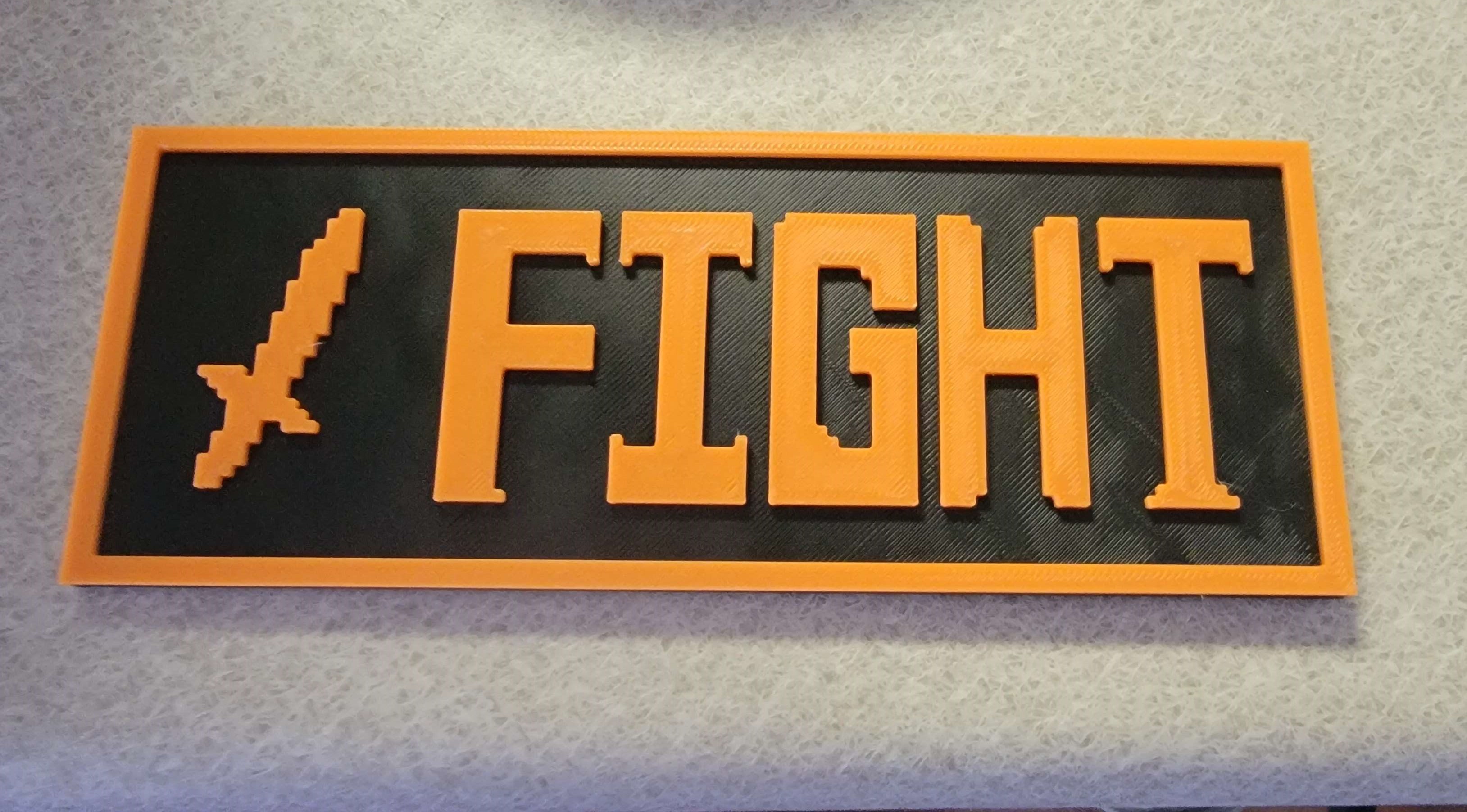 Undertale FIGHT Button [Pixel Accurate] by CyberSkunkStudios | Download ...