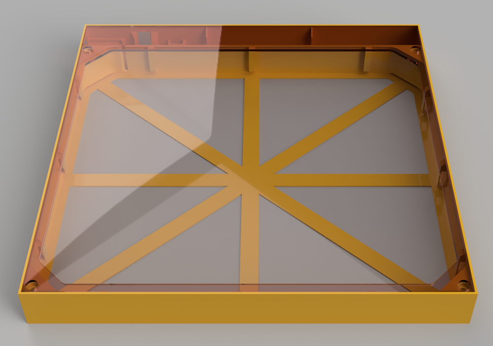 Neopixel RGB LED frame by Oxmstr | Download free STL model | Printables.com