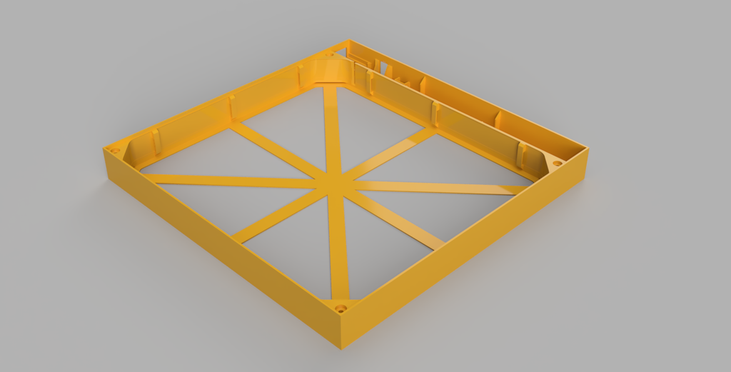 Neopixel RGB LED frame by Oxmstr | Download free STL model | Printables.com