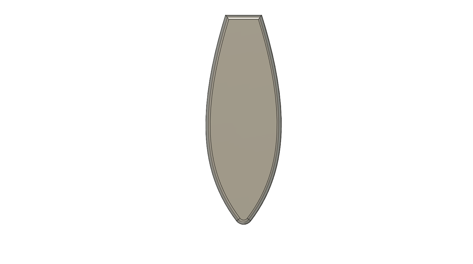 Surfboard by Betaqwe | Download free STL model | Printables.com