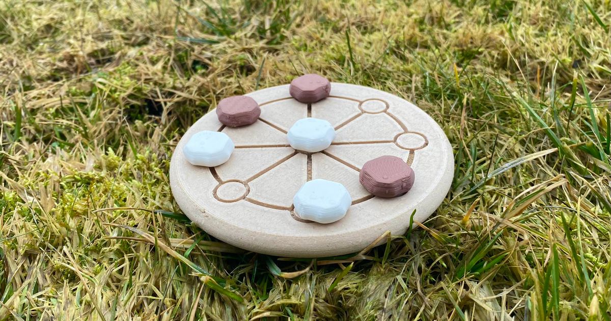 Rota / Ancient Tic Tac Toe by Augustas Kazlauskas | Download free STL ...