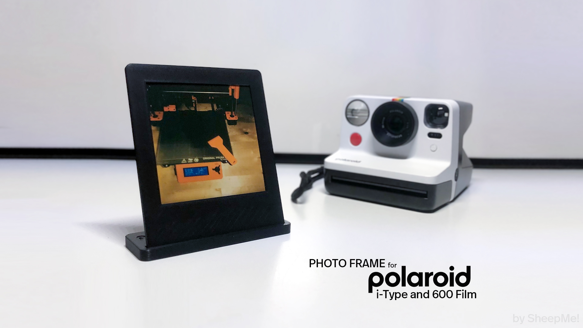 Photo Frame for Polaroid i-Type and 600 film size by SheepMe ...