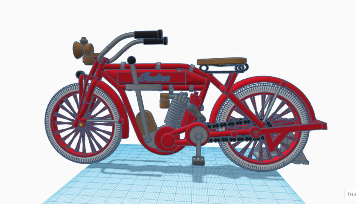Indian motorcycle 1910 designer Ed van der Heijden by Ed van der ...