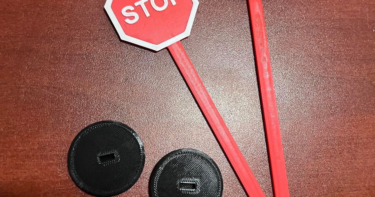 Stop Sign by Minh Nguyen Do Cao | Download free STL model | Printables.com