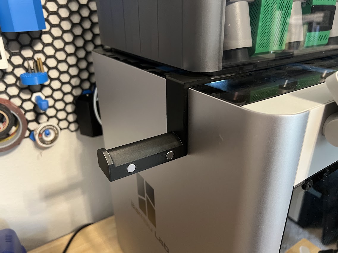 Bambu Side Filament Holder (Supported by AMS) by Jared | Download free ...