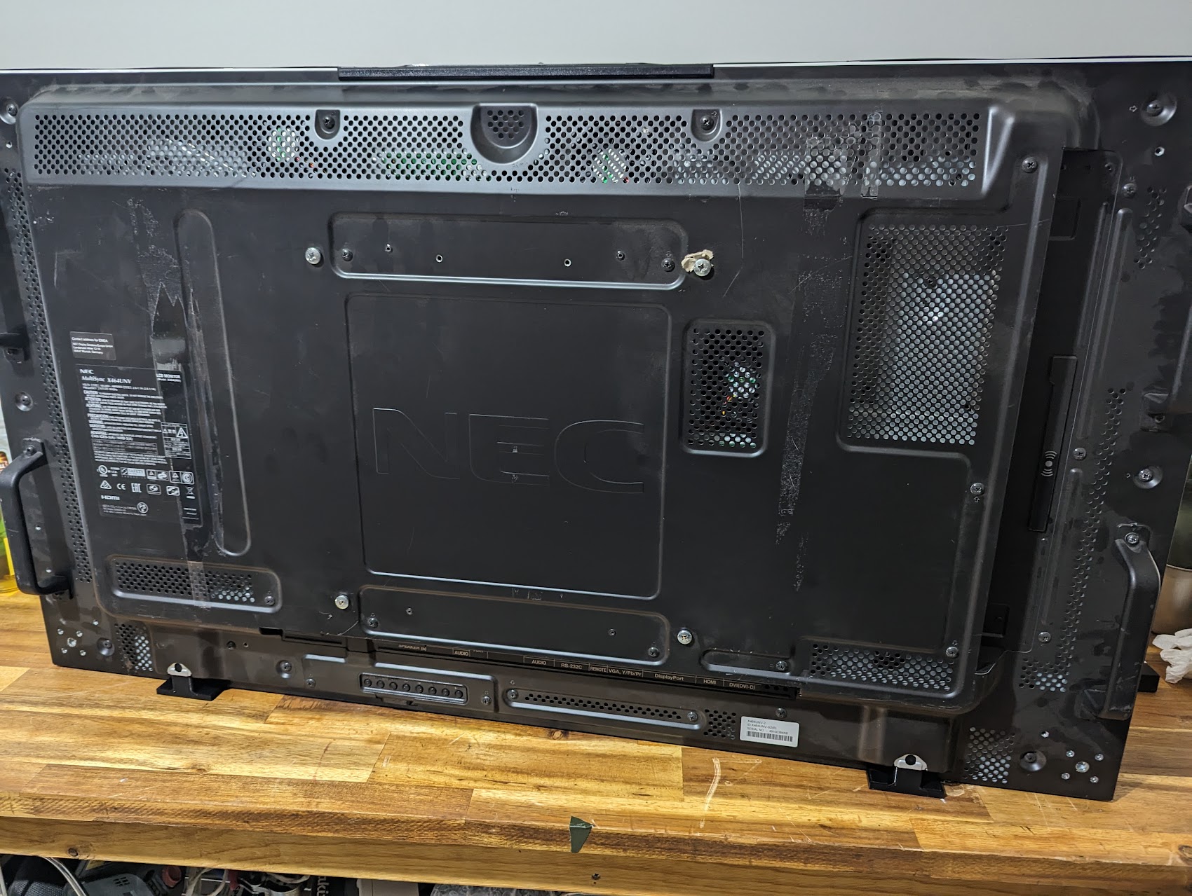 Display stand feet for NEC x464unv commercial display by mgle ...