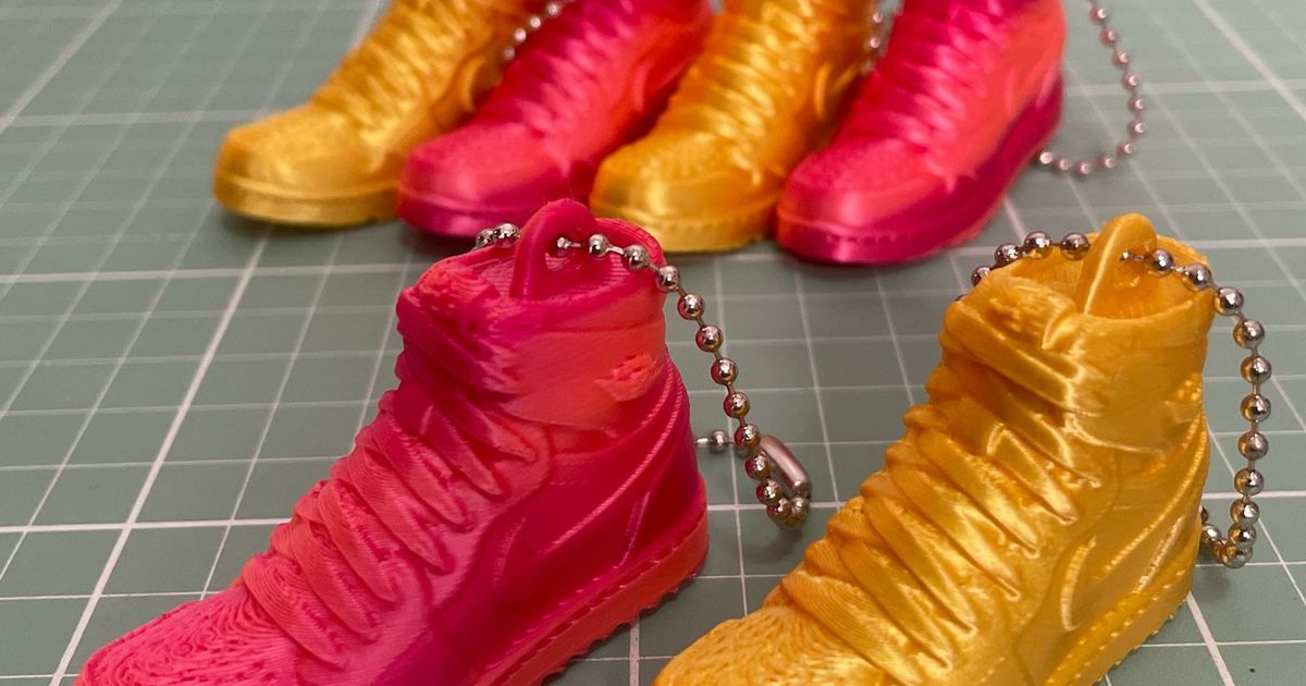 Air Jordan Keychain by 3Dessa | Download free STL model | Printables.com
