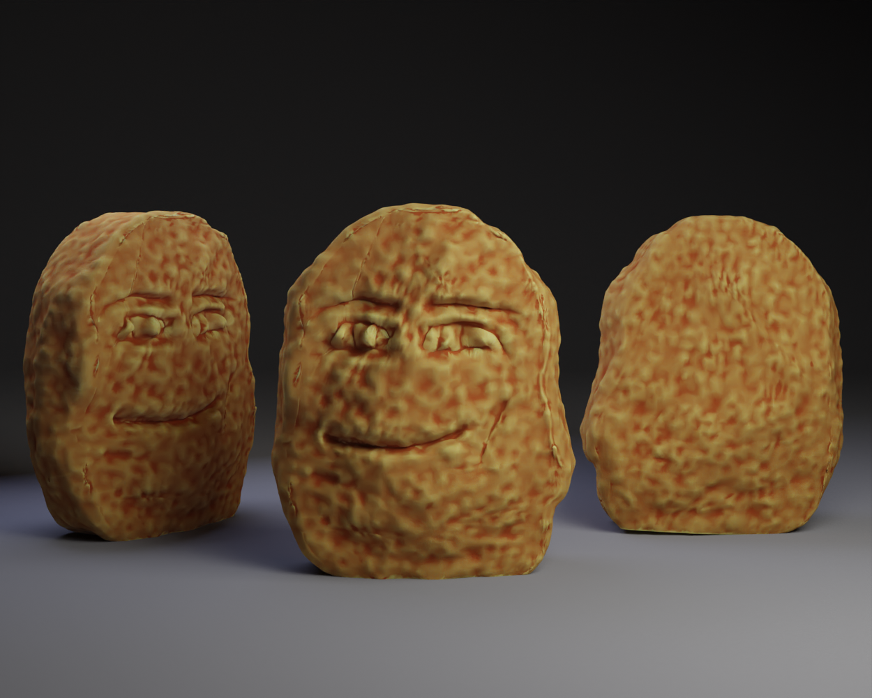 Gegagedigedagedago Chicken Nugget by Peter Farell | Download free STL ...