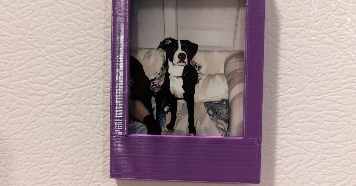 Instax instant picture frame(Built in supports) by SmokinRoaches ...
