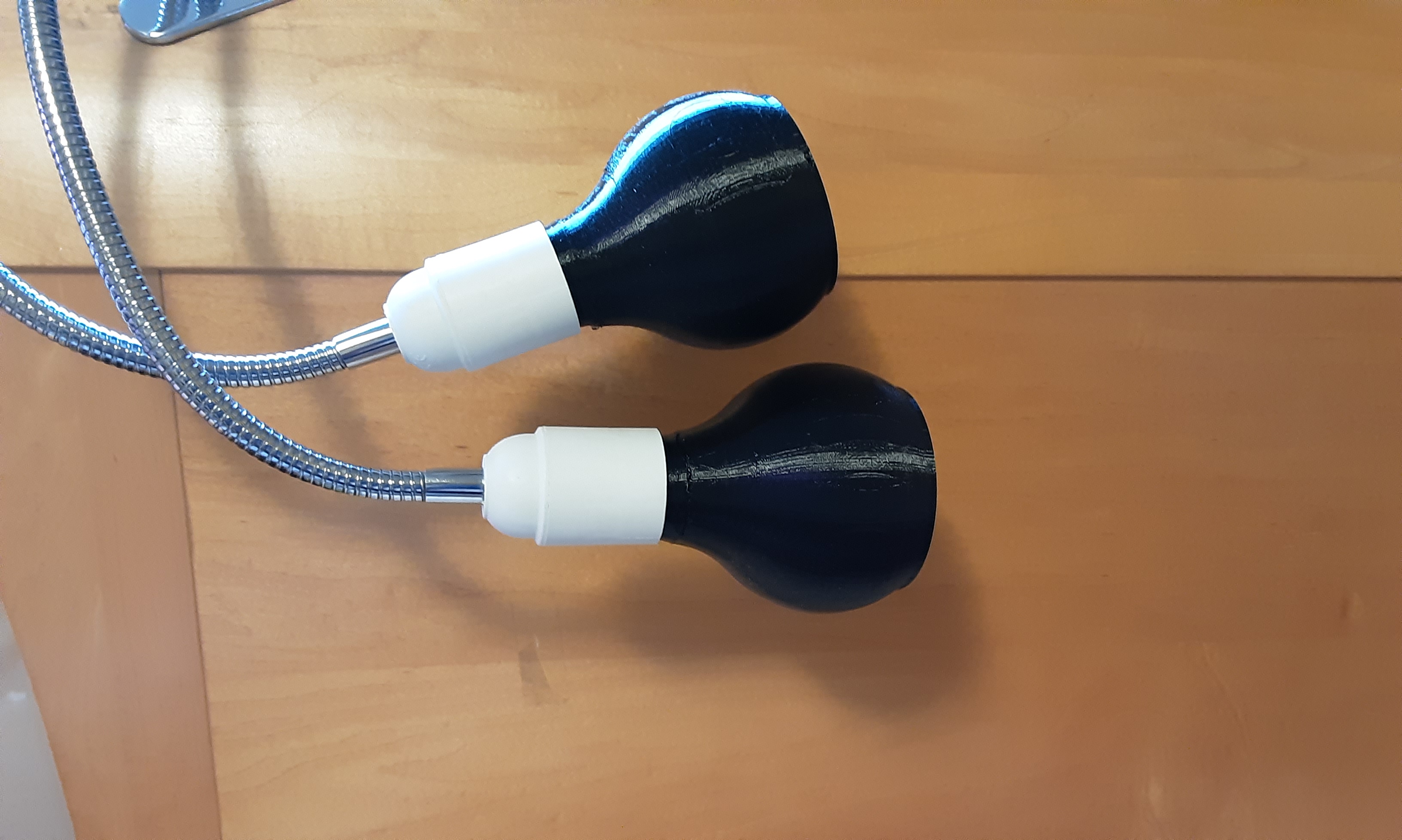 Lightbulb Shade for Reading Lamps by Aerahyd | Download free STL model ...