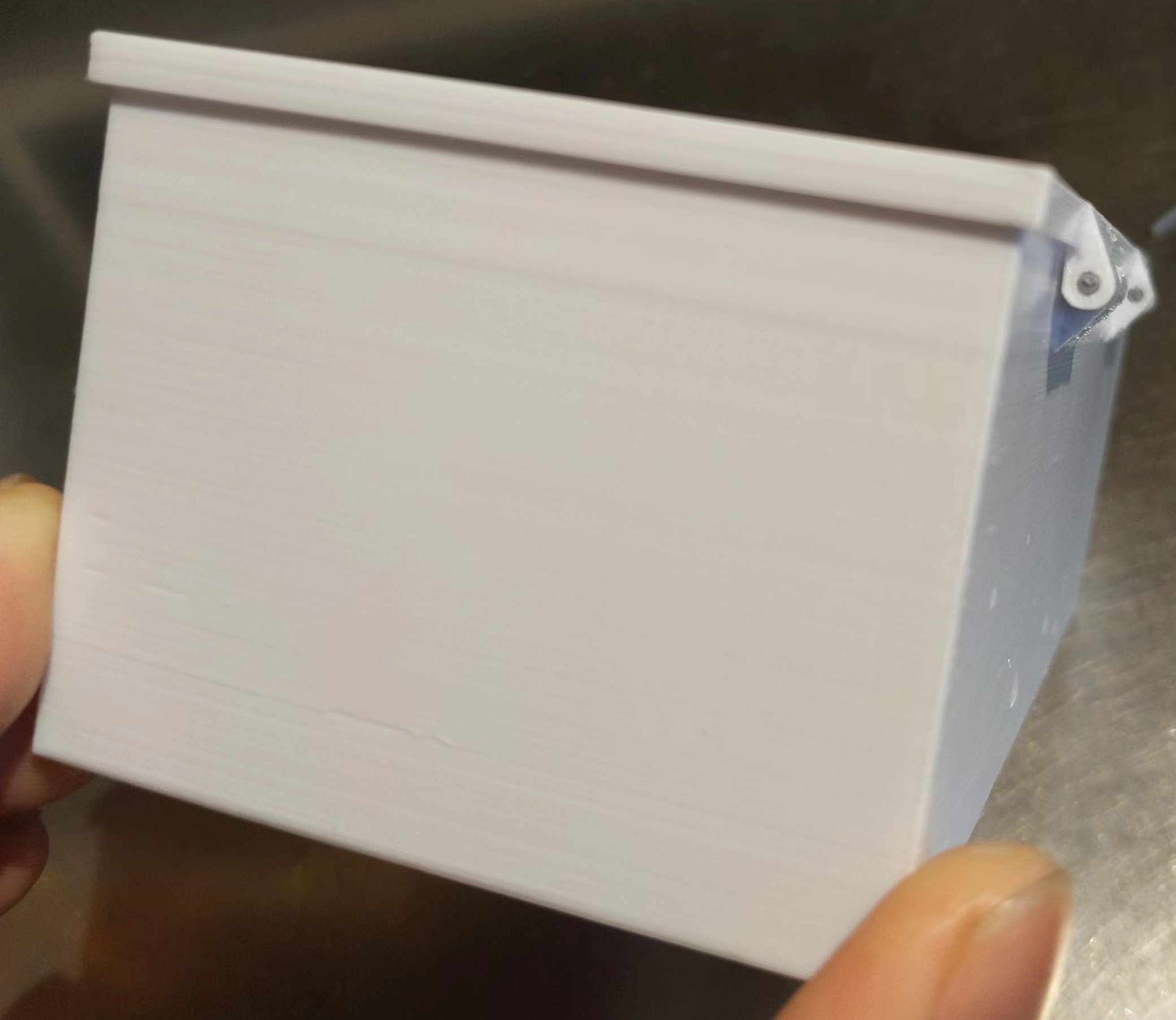 thin wall box - prevent Water splash 防水泼溅薄壁盒 by cyc | Download free STL model | Printables.com