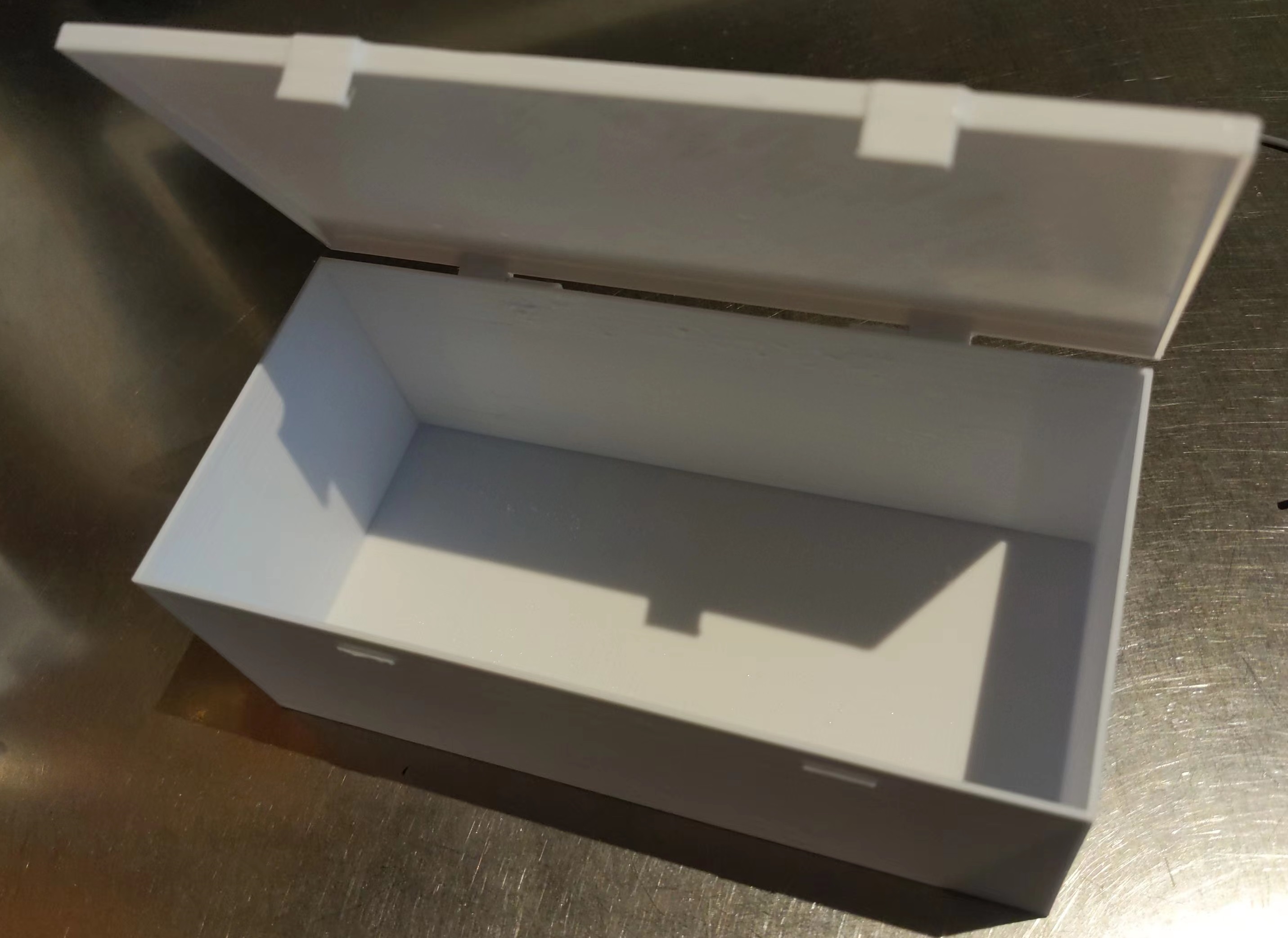 thin wall box - prevent Water splash 防水泼溅薄壁盒 by cyc | Download free STL ...