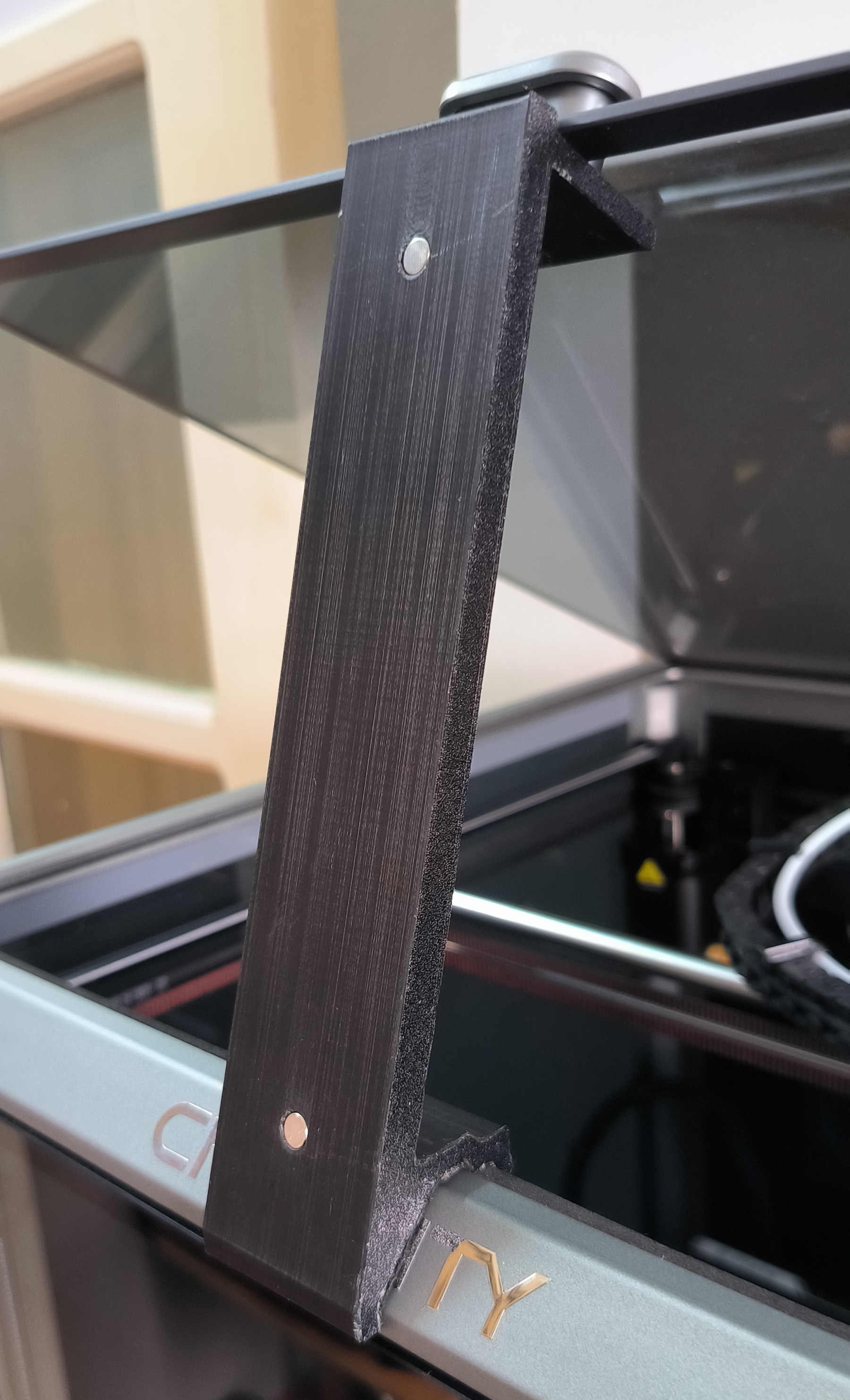 K1 Max Lid Open Holder by firepower | Download free STL model ...